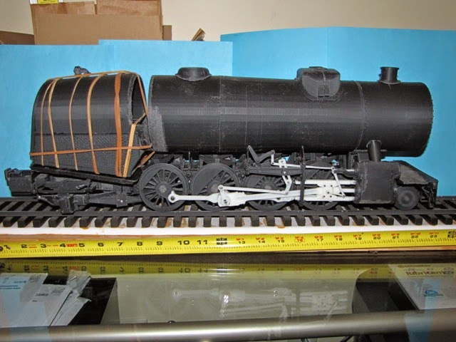 Model Locomotive with 3D Print Technology: Boiler - Firebox Section