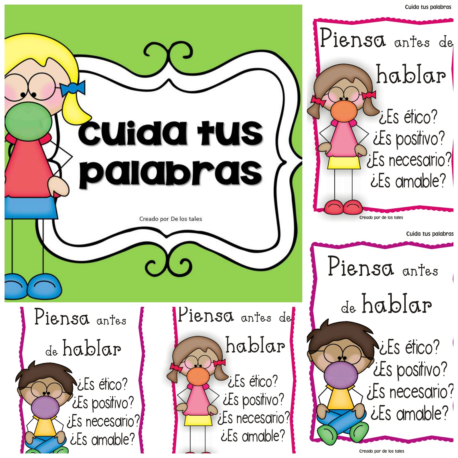 Cuida tus palabras - De los tales