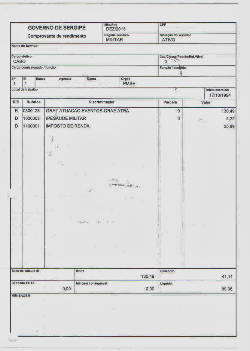 Adeilton9599: E Gratificação temporária(Tipo PJES), tem de pagar ...