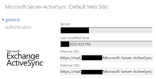 Recreate ActiveSync Virtual Directory in Exchange 2013 and 2016 (Default Web Site) and (Exchange ...