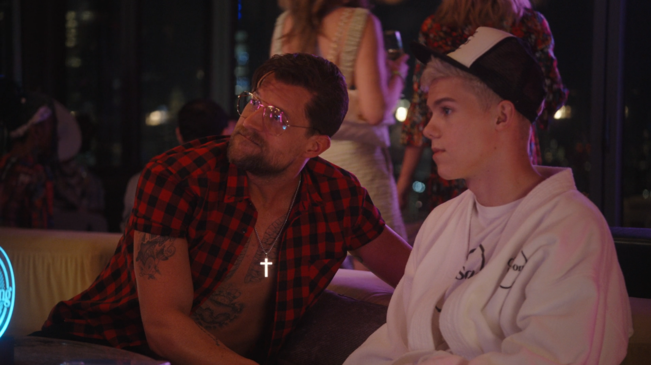 Adam David Thompson, Drew Tarver, Frank De Julio, Joe Castle Baker ...