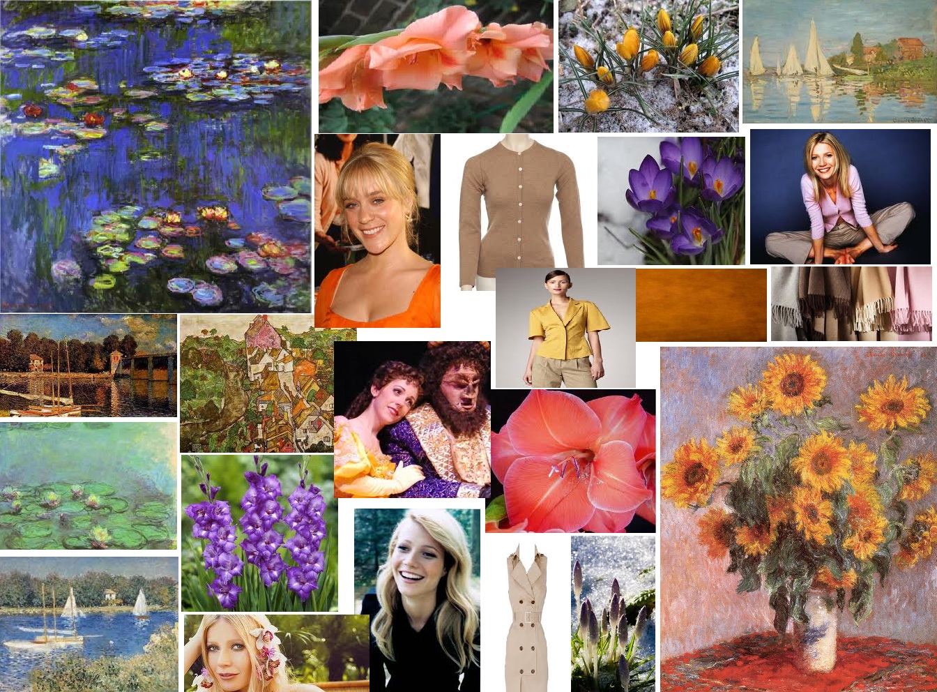 Spring illustration, Spring color palette, Spring art