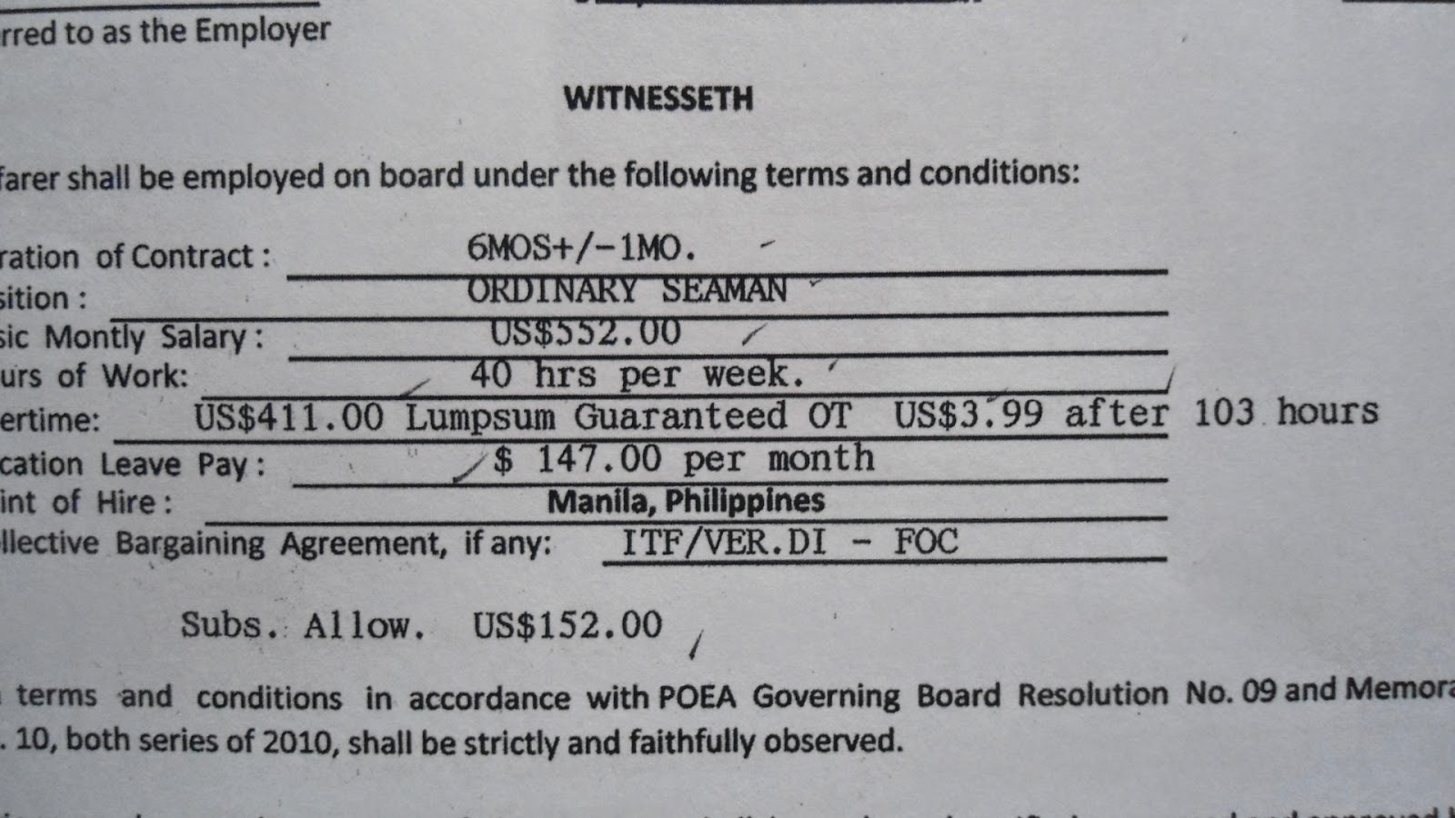 Memoirs Of A Filipino Sailor: June 2014