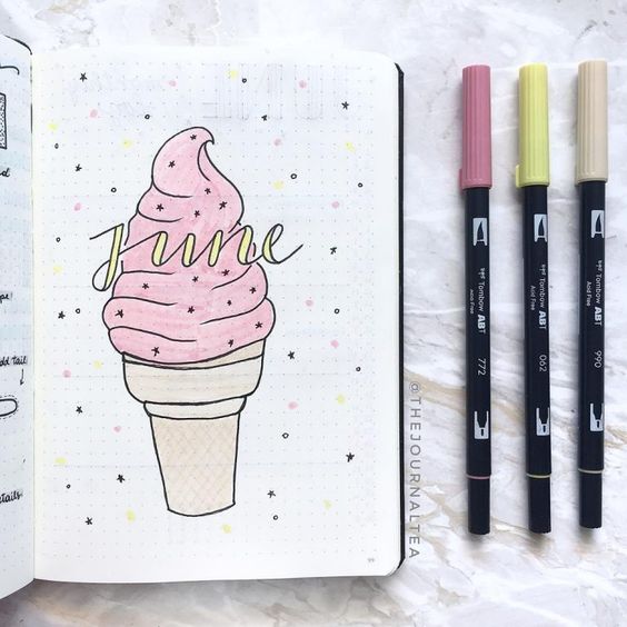 BULLET JOURNAL: 10 Capas de Junho para você se inspirar - BLOG ALINE ...