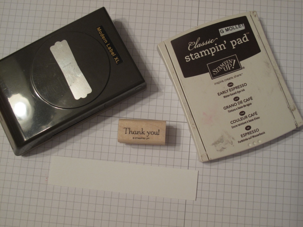 Craft Room Stamper: Modern Label Punch Repunched Tutorial