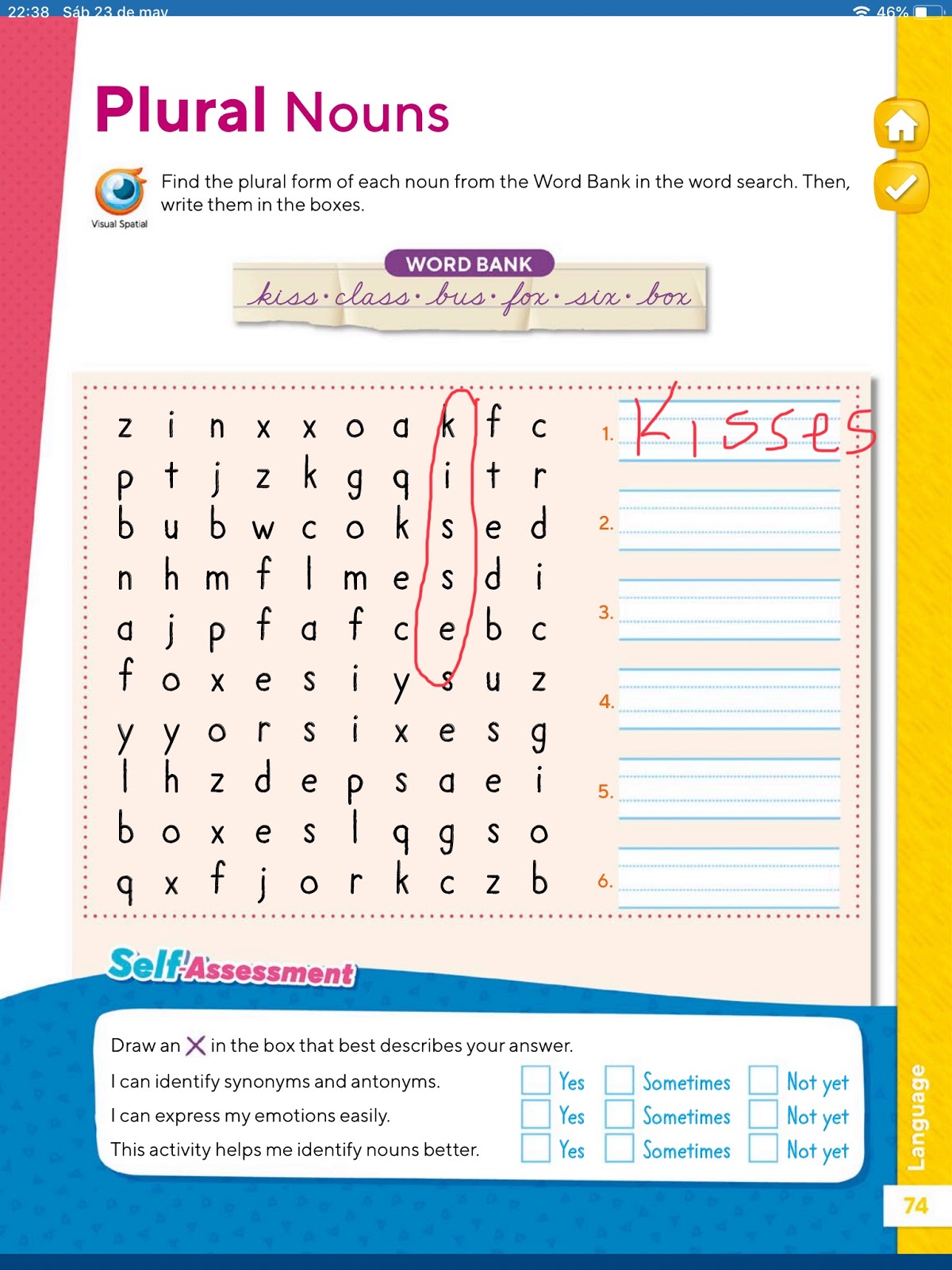 VIRTUAL ENGLISH CLASSES 1ST GRADE ACTIVITIES MAY 25TH VIRTUAL ENGLISH CLASSES 1ST GRADE ACTIVITIES MAY 25TH