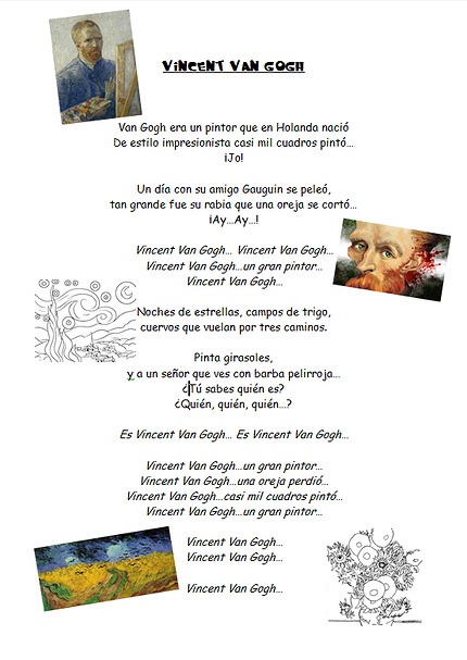 APRENDEMOS CON TODOS Y DE TODOS : VAN GOGH