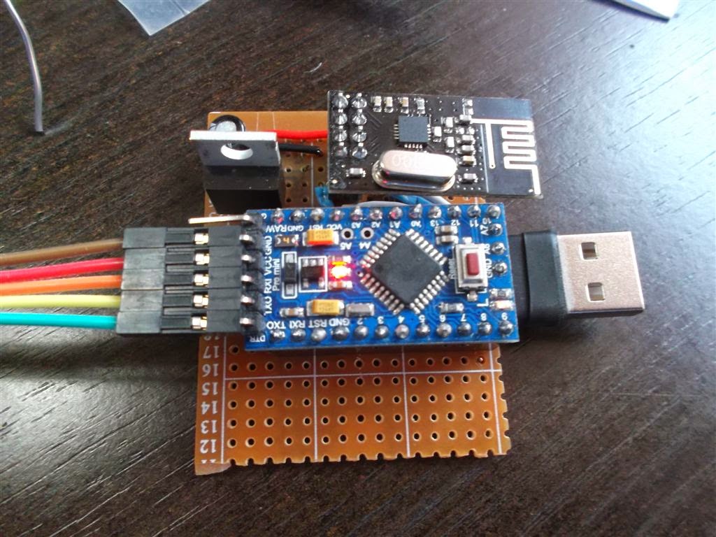 小蜜蜂 smallbee DIY: [Arduino] 以 nRF24L01+ 和 RF24 library 製作無線電端點