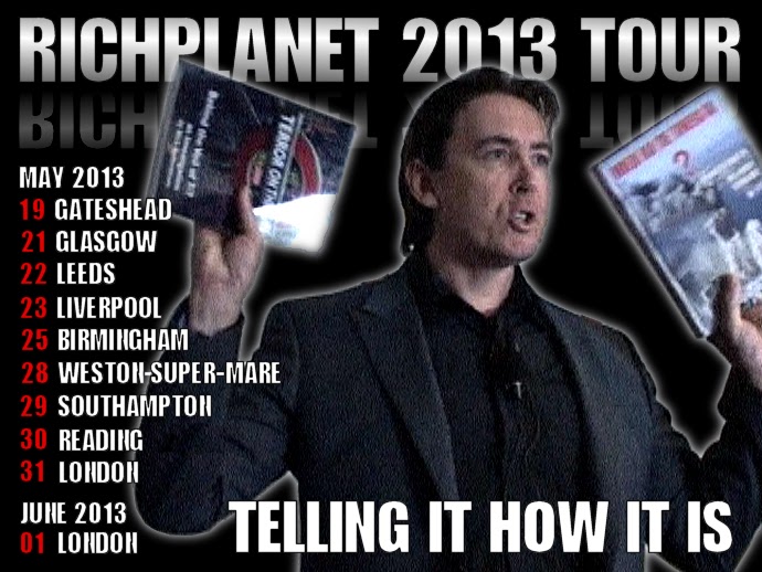 The Truth Seeker's Guide: Richard D Hall - 2013 UK Tour Details