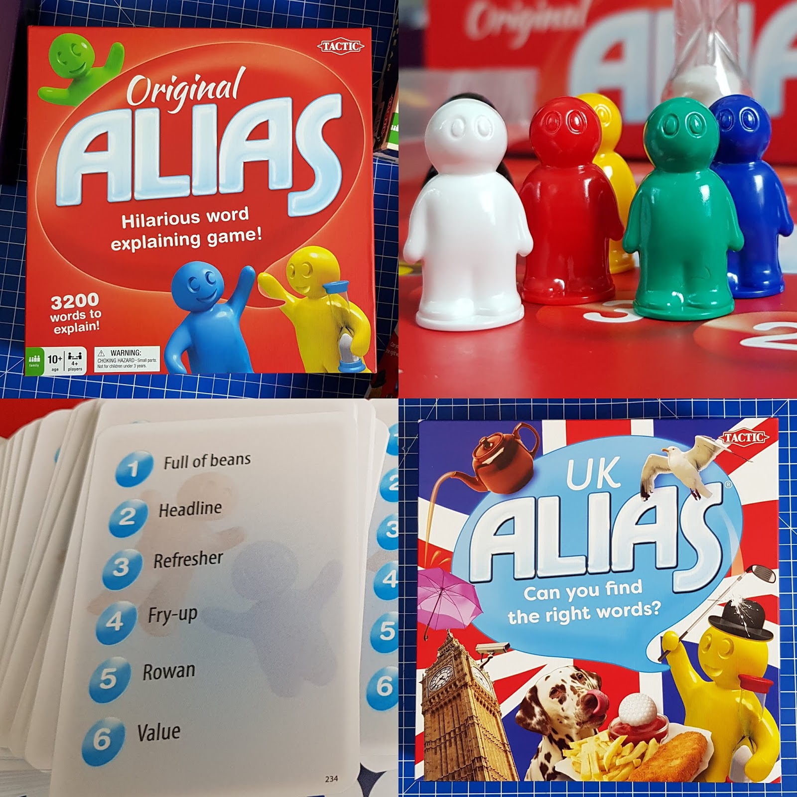 The Brick Castle: Original ALIAS And UK ALIAS Family Board Game Reviews ...