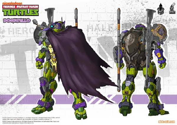NickALive!: Teenage Mutant Ninja Turtles Mecha Figures in Development ...