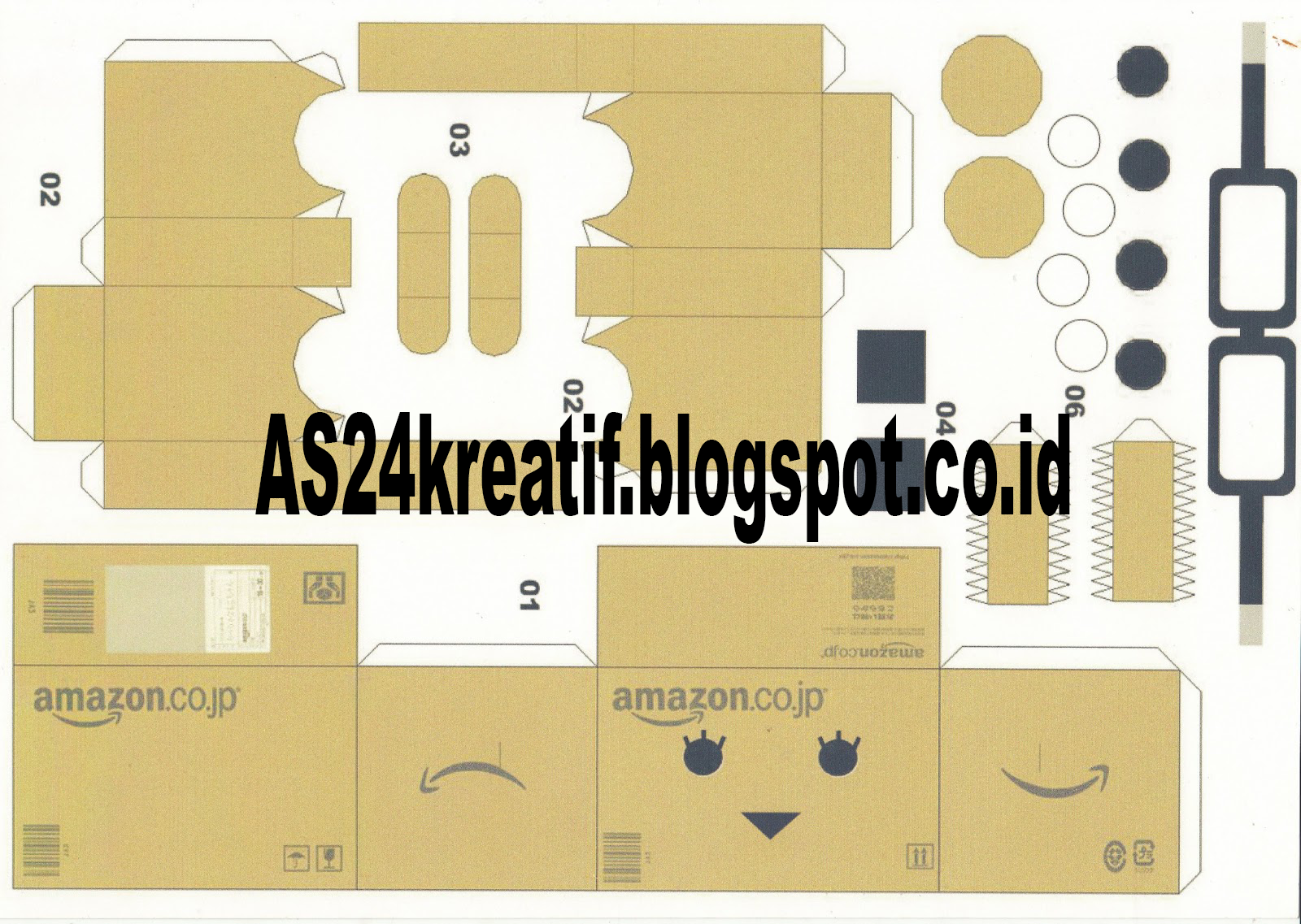 Danbo Cewek (Original Design) | AS24 Kreatif