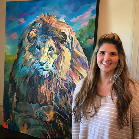 Louisiana Edgewood Art Paintings by Louisiana artist Karen Mathison Schmidt