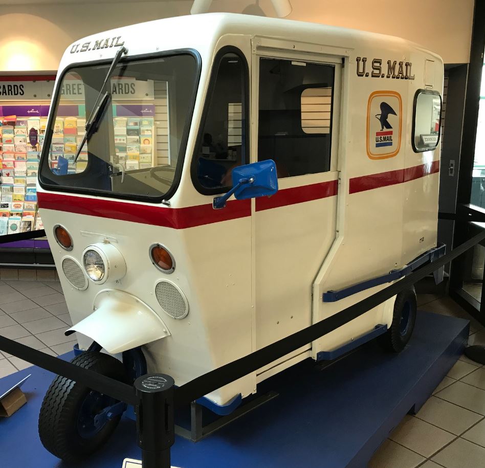 Just A Car Guy: Check out the cool restored mail delivery scooter that ...