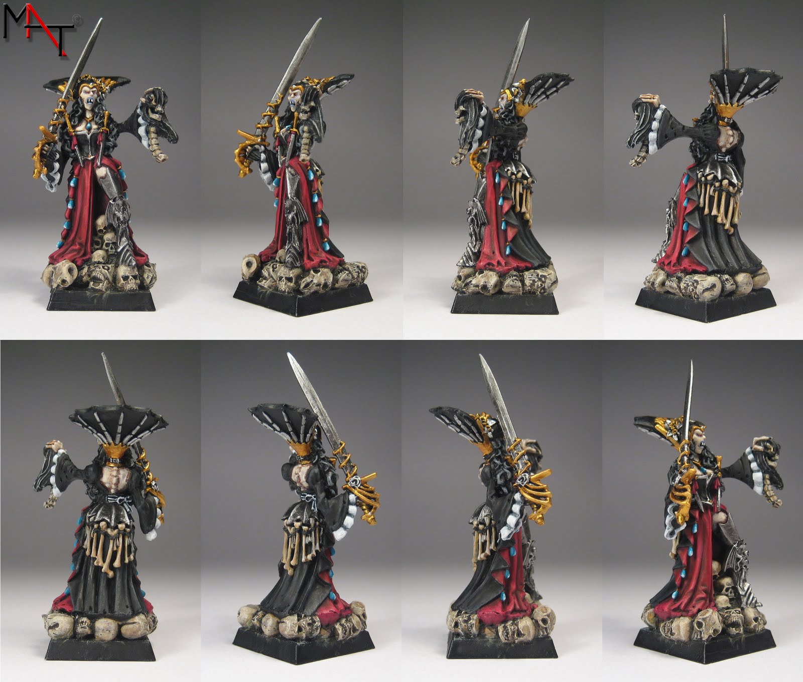 Miniatures Art Team: female vampire