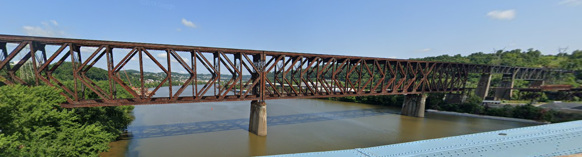 Industrial History: 1930 W&LE/P&WV K-Truss Speers Viaduct over ...