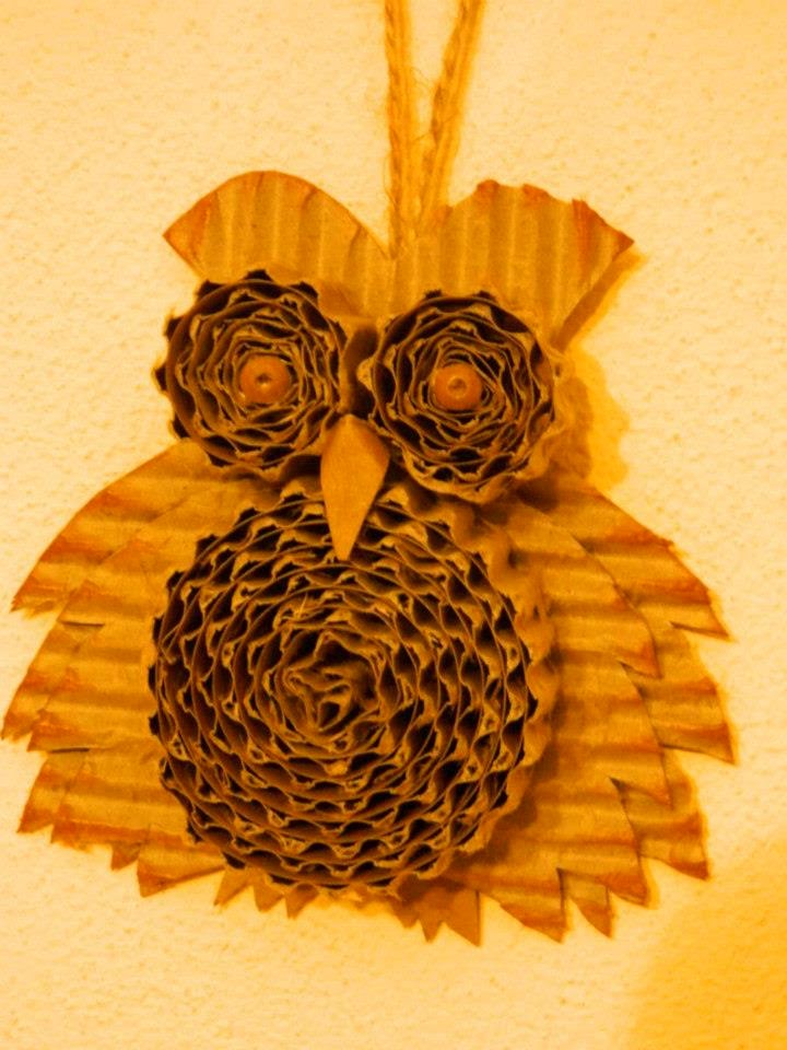 Tvoření od IVETULE: Sova z papíru