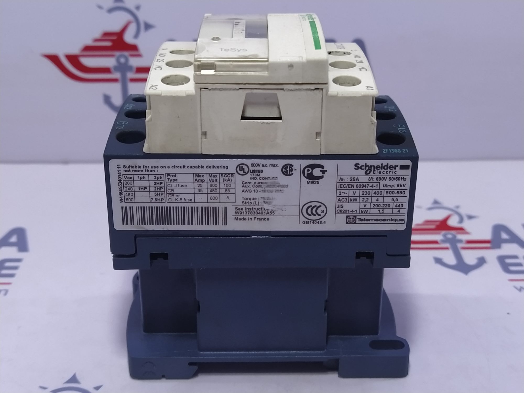 SCHNEIDER ELECTRIC LC1D09 CONTACTOR