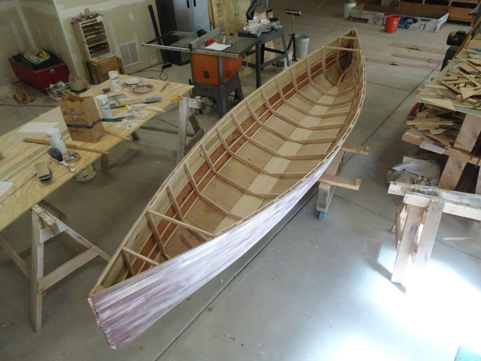 Developable Surface Boat Designs