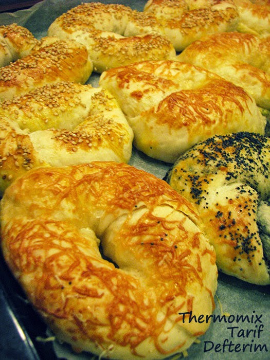 Thermomix Tarif Defterim: Turkish Style Bagel "Açma": Plain or with ...