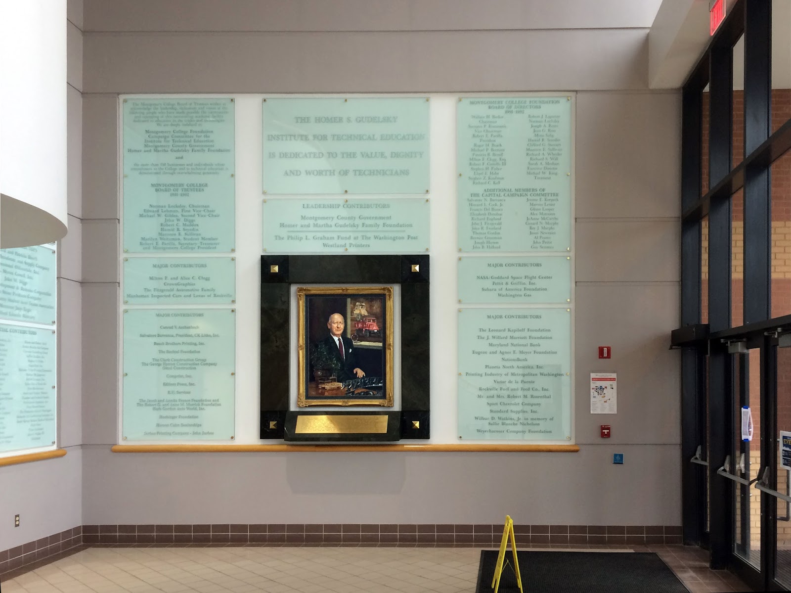 The Portrait Gallery: Homer S. Gudelsky