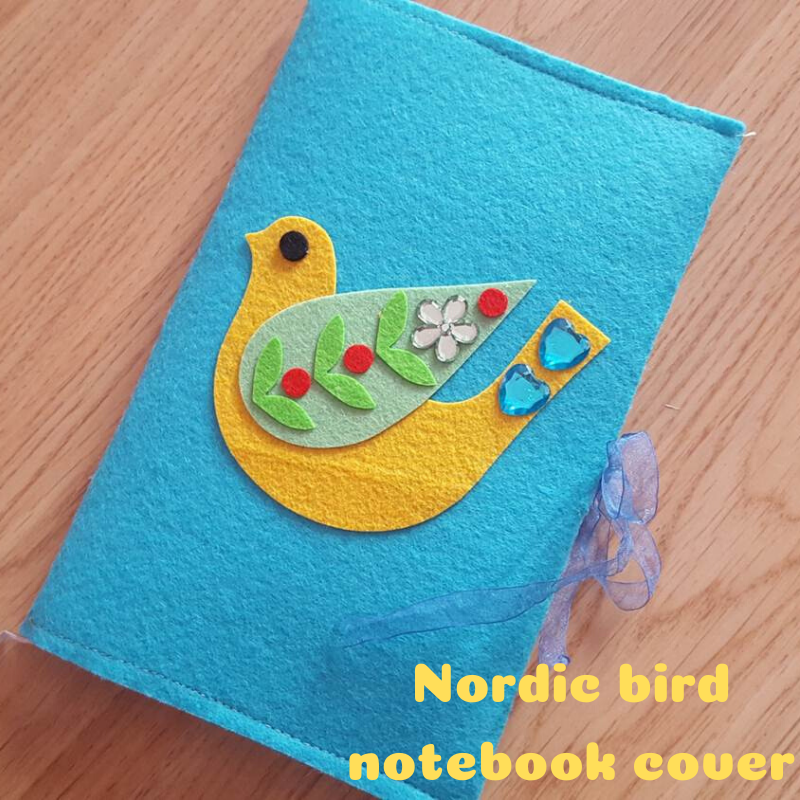 Nordic bird notebook cover |Keeping it Real