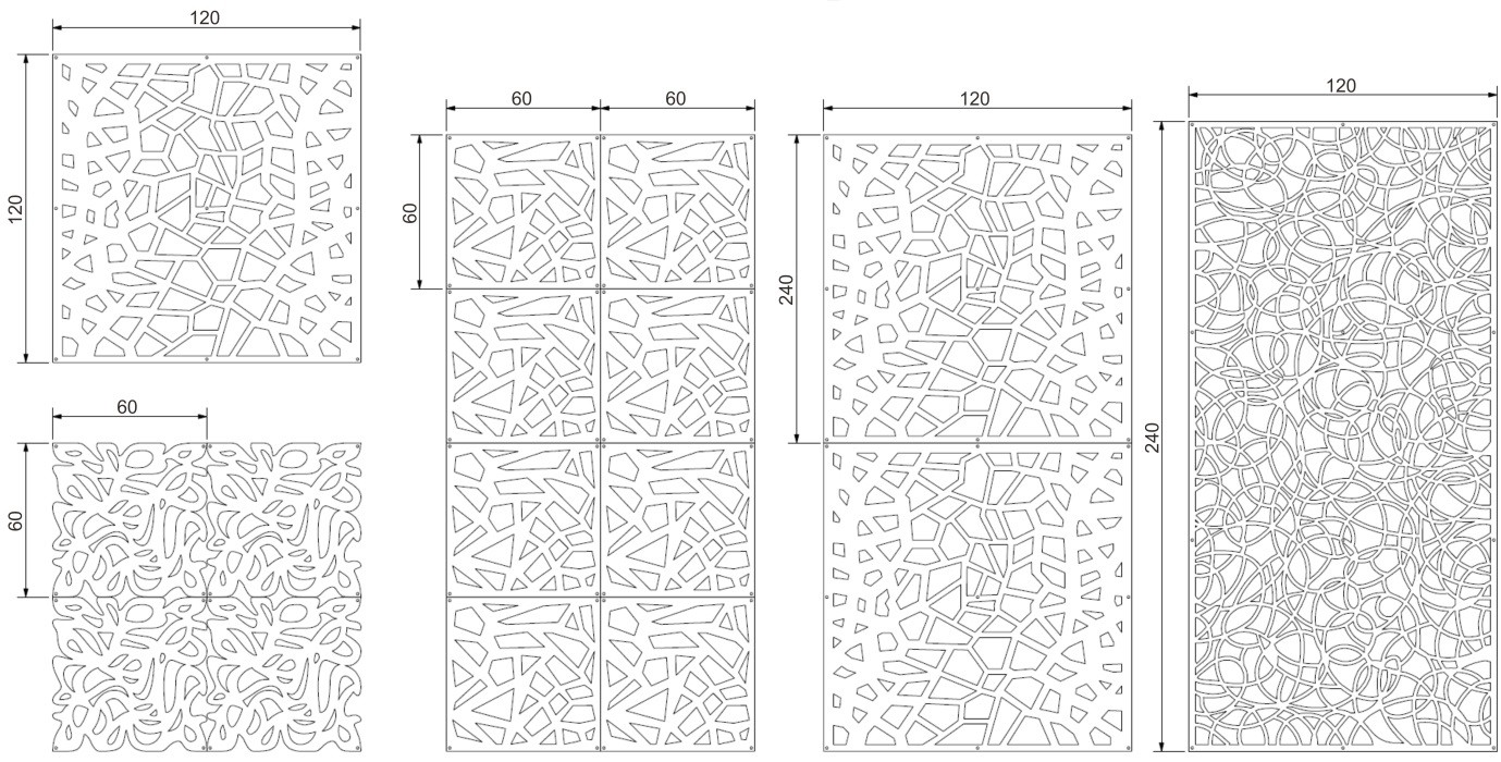 Partisi Ruangan Motif