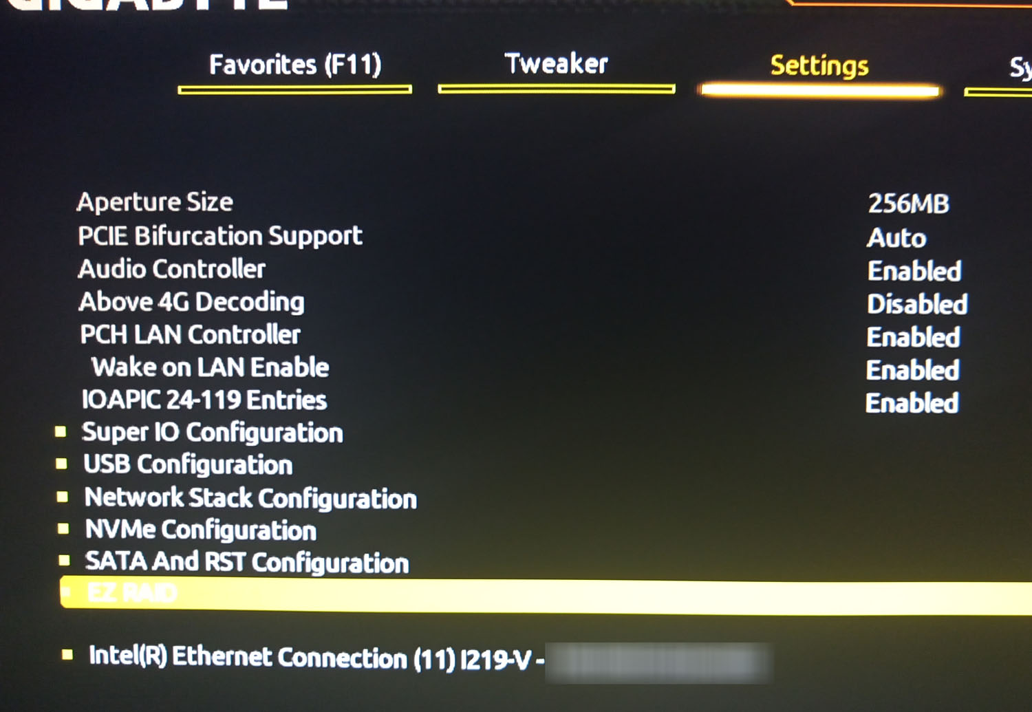 Gigabyte Z490M HPET option unlocked