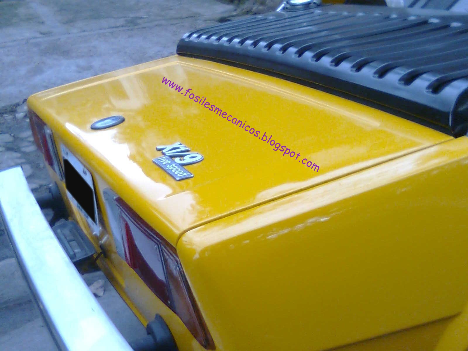 Fosiles mecanicos: Fiat X 1/9, la solución a la trivia de Bongo