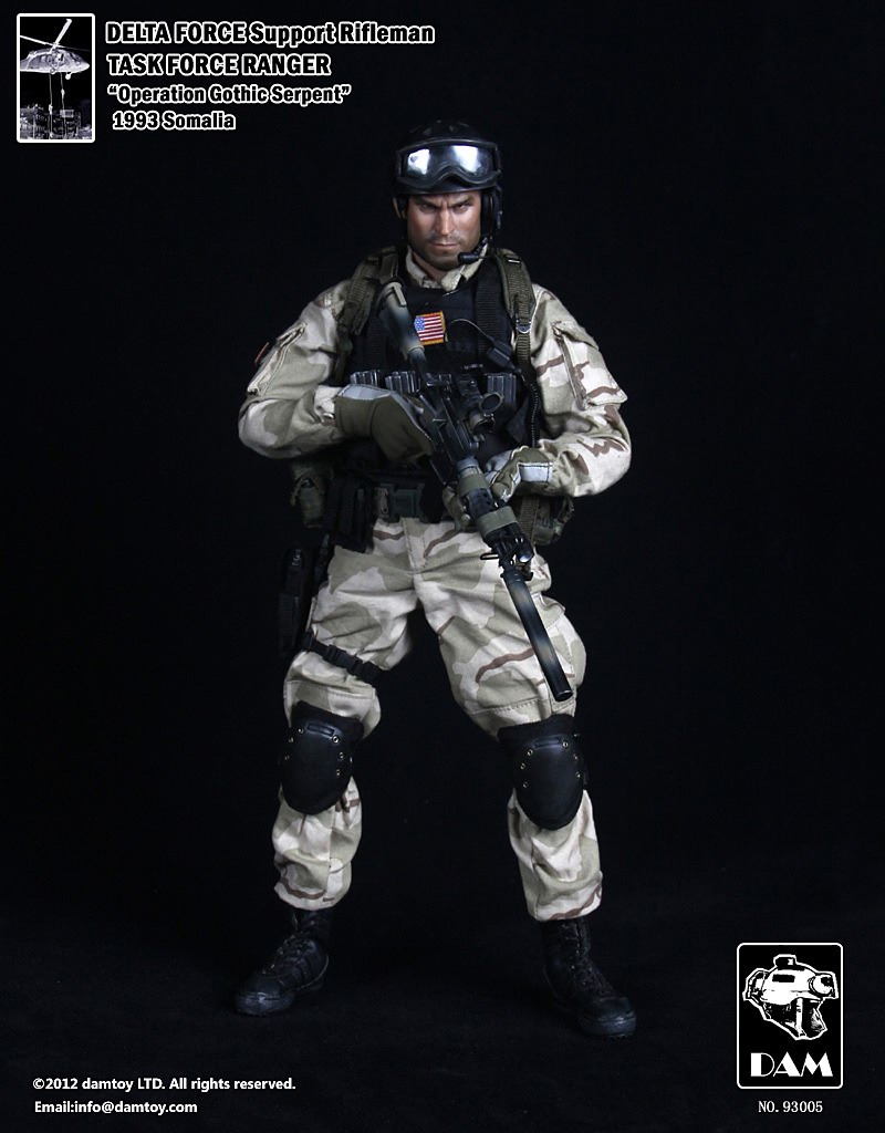 toyhaven: Preview DAM 1/6 Delta Force Support Rifleman, Task Force ...