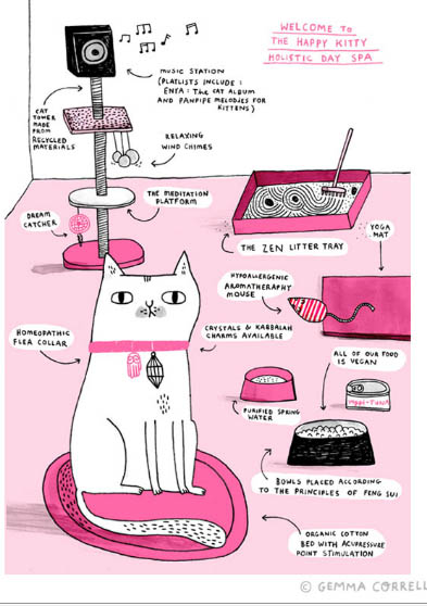 Dog (or cat) Save the Queen: Gemma Correll Illustrations