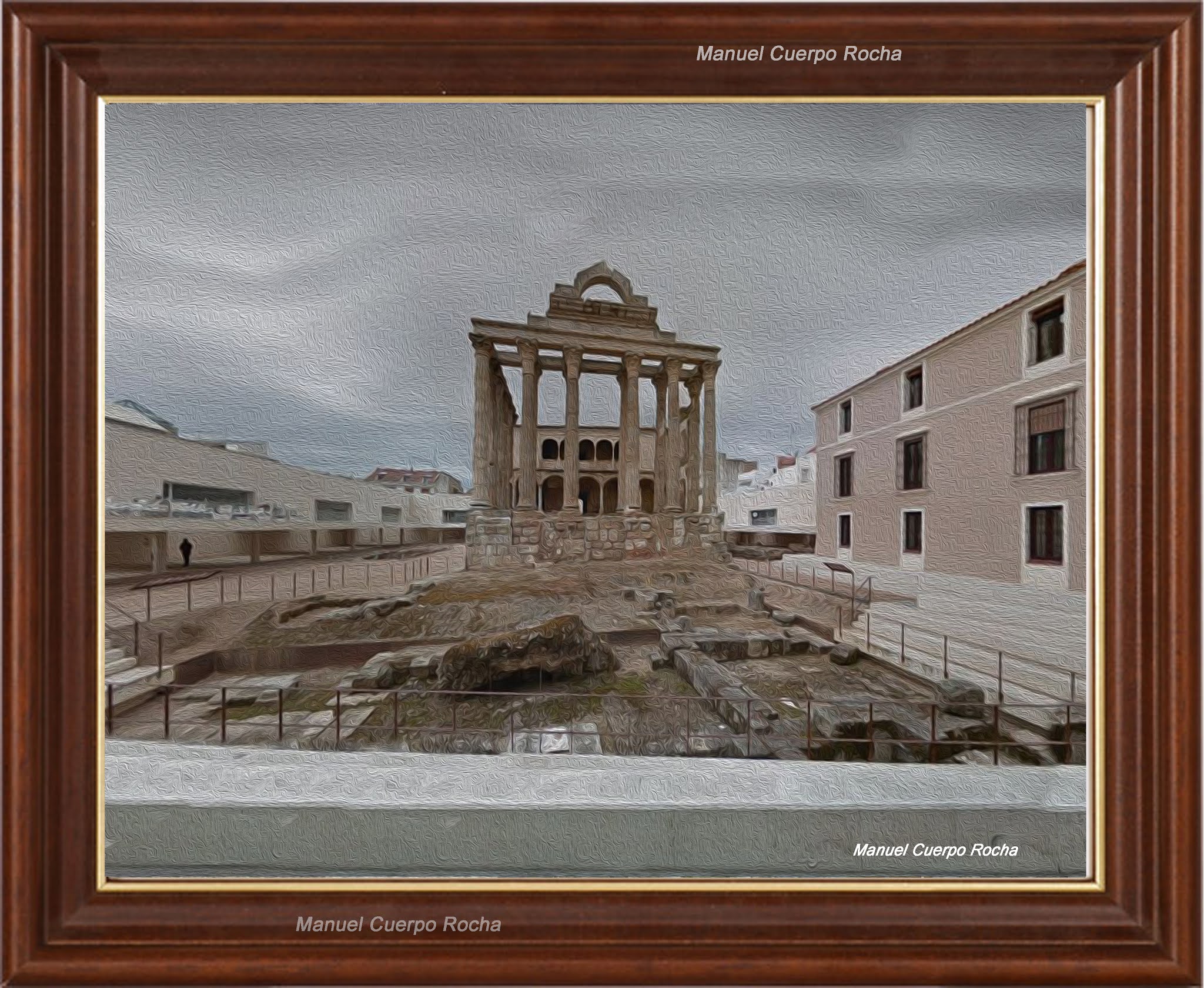 MÉRIDA Y SUS MONUMENTOS.: DECUMANUS MAXIMUS Y CARDO MAXIMUS.