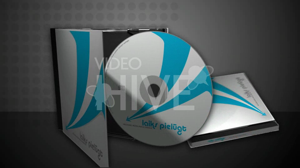 3D CD cover - Template After Effect