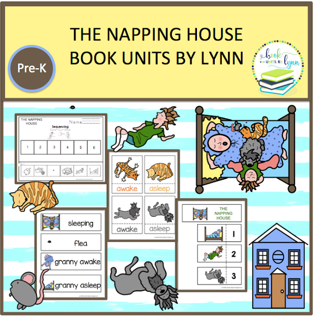 THE NAPPING HOUSE BY AUDREY WOOD ~ Book Units by Lynn