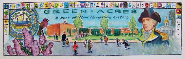 Cameron Bennett's Murals: Green Acres Elementary School Mural ...