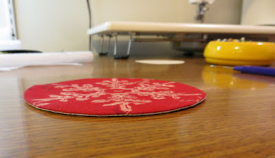 The Way I Sew It: String Ring Table Mat Finish
