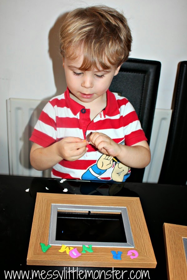 Personalised Photo Frame - Messy Little Monster