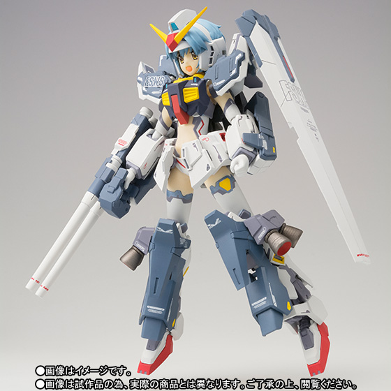 Gundam Family: Tamashii Web Shop Exclusive : Armor Girl Project (AGP) MS Girl Gundam Mk-II [A.E ...