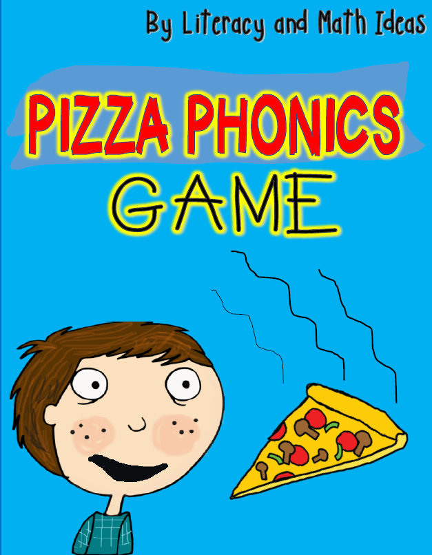 Literacy & Math Ideas: Free Pizza Phonics Game (Review Short and Long ...