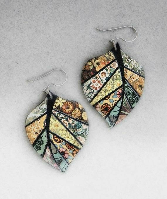 Leaf earrings
