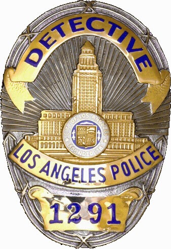 LAPD Detective Badge for sale: Juli 2014