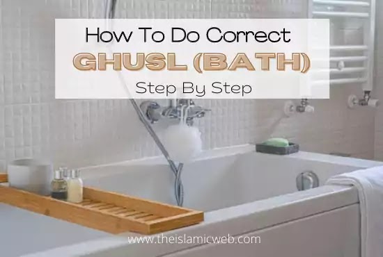 How To Do Correct Ghusl Bath Step By Step In Islam English Urdu how-to-do-correct-ghusl-bath-step-by-step-in-islam-english-urdu