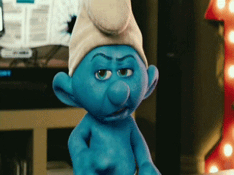 AKI GIFS: Gifs animados Smurfs