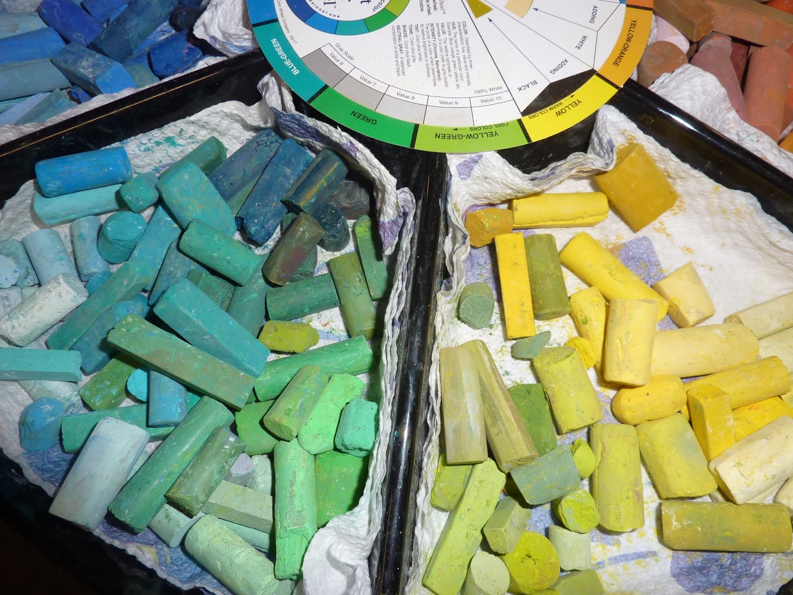 Painting My World: A Brilliant Hack for Sorting Pastels