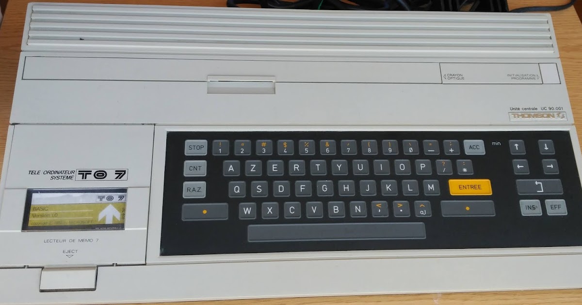 Retro Ordenadores Orty: Ordenadores Thomson y Olivetti PC128 (TO7, TO7 ...