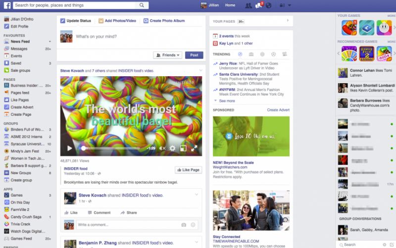 Facebook Looked Completely Different 12 Years Ago — Here’s What’s ...