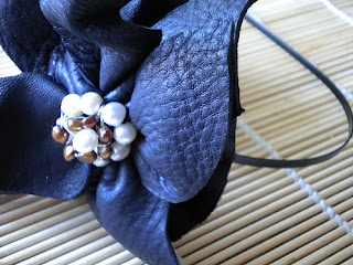 How to Make 3D Leather Flowers for Jewelry and Accessories / The ...