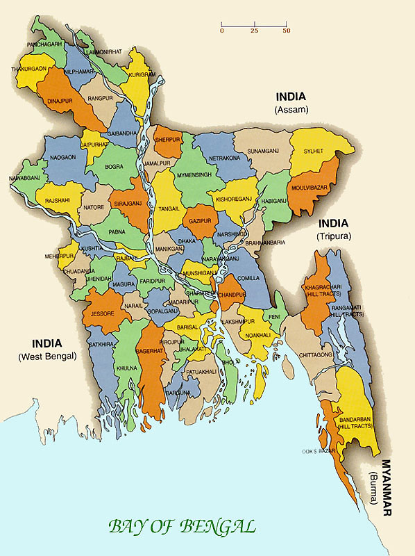 Full Map Of Bangladesh ~ Online News
