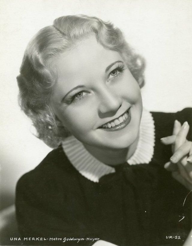 40 Glamorous Photos of American Actress Una Merkel in the 1930s ...