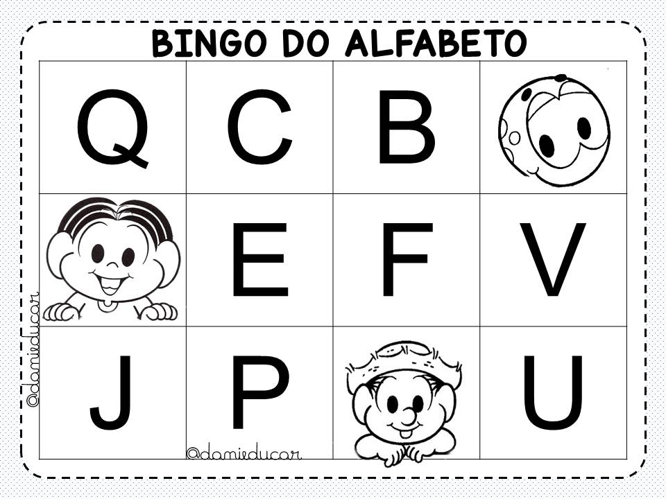 Bingo do alfabeto